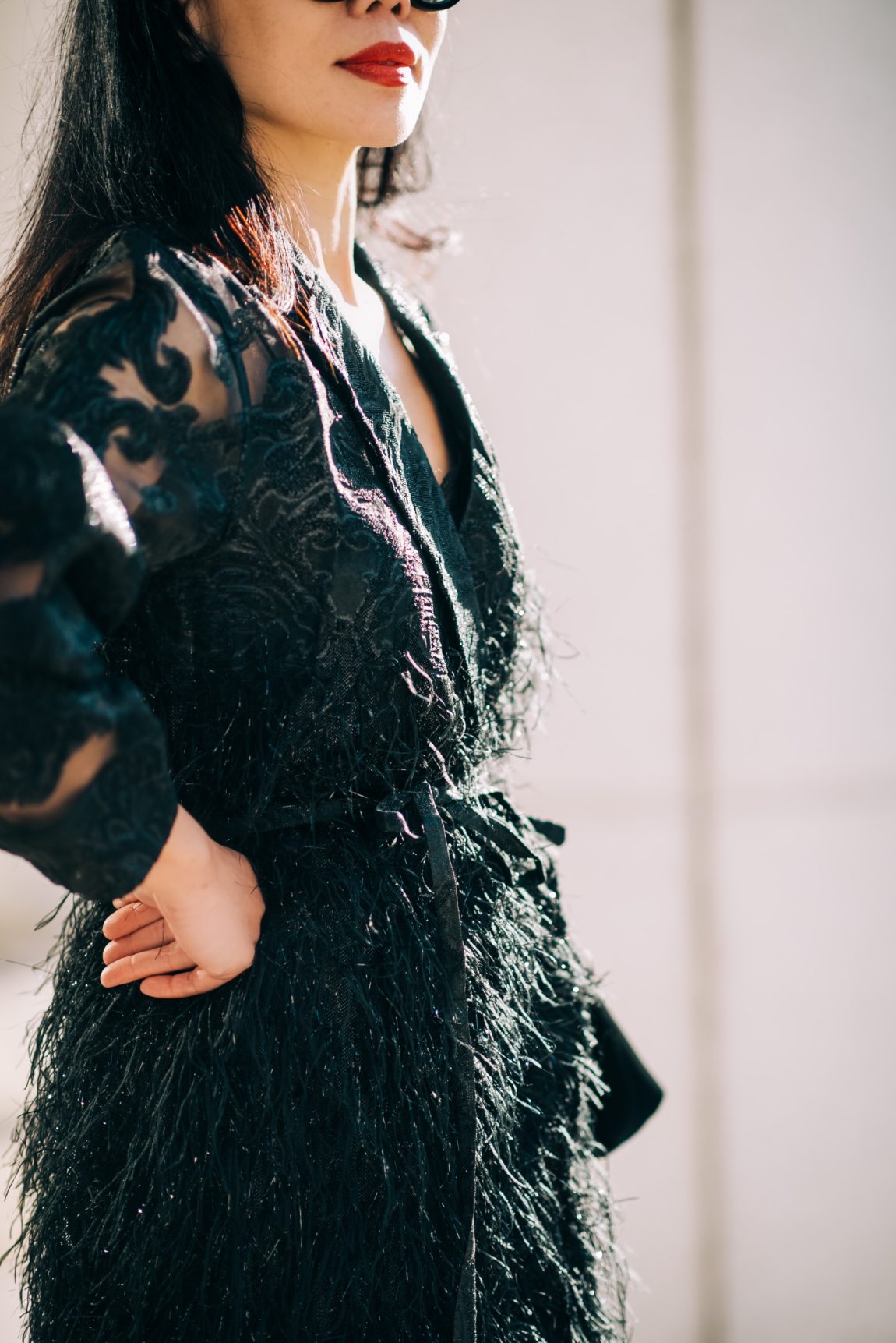 All Black Glam – HallieDaily