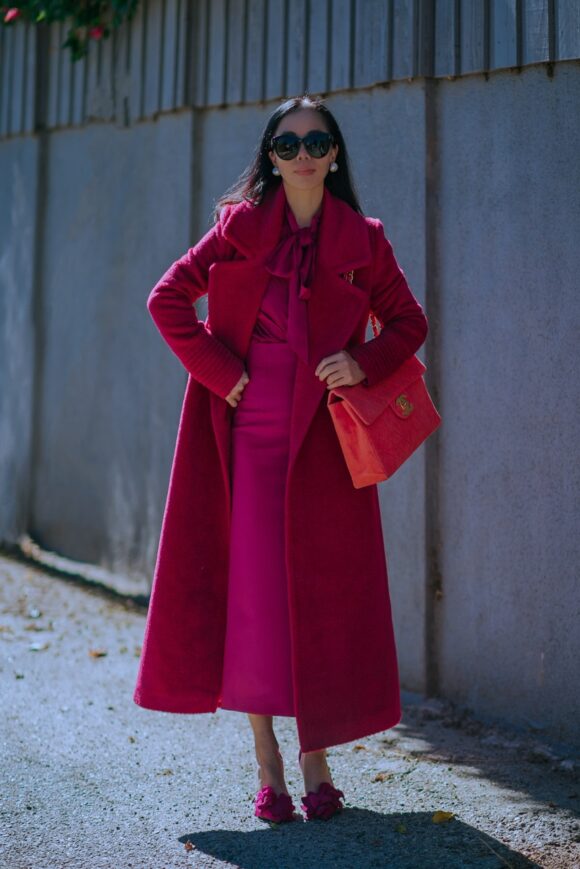 How to Style A Colored Coat – HallieDaily